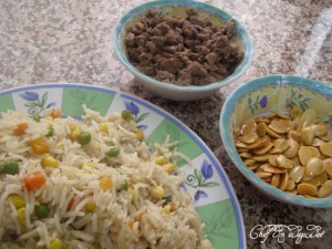 Mixed vegetable rice – Chef in disguise