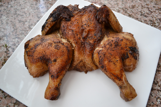 Brick chicken minus the brick – Chef in disguise