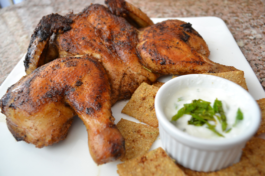 Brick chicken minus the brick – Chef in disguise