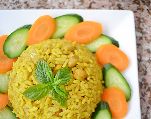 Spicy chickpea rice “kedreh” – Chef in disguise