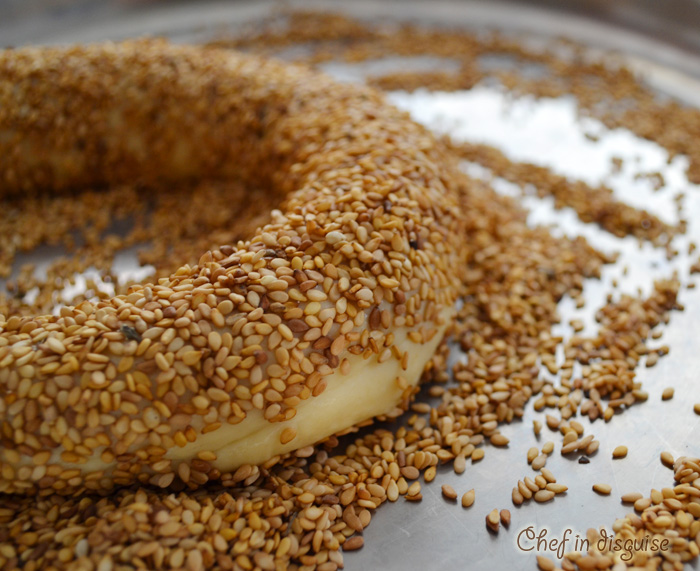 Ka3ek bel semsem (sesame bread) – Chef in disguise