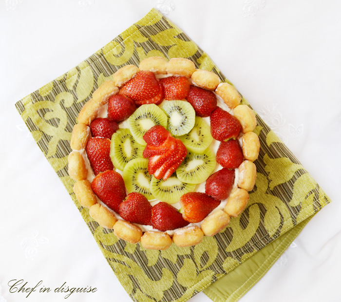 Lady finger fruit dessert – Chef in disguise