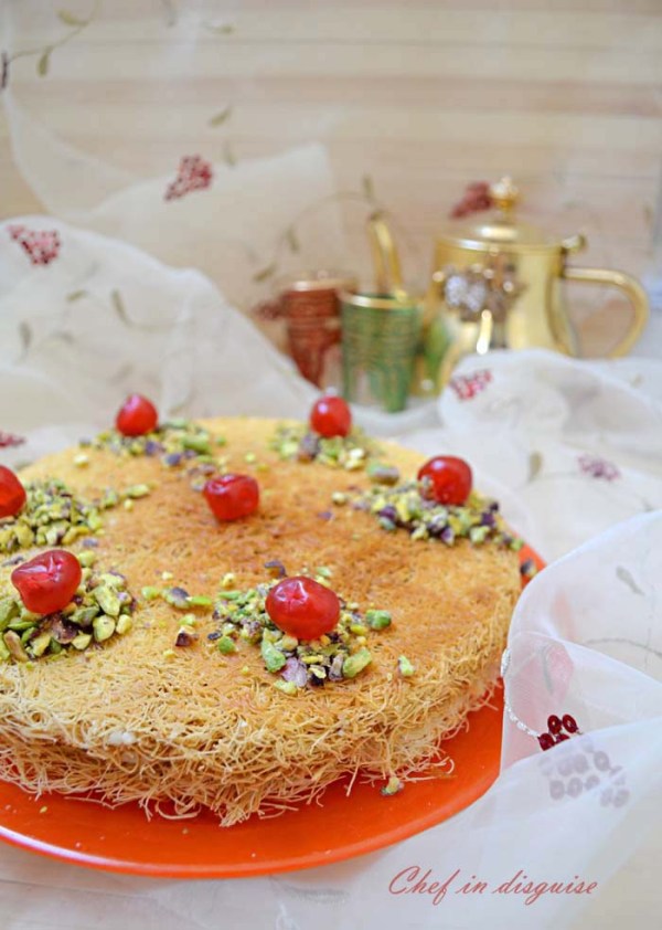 Knafe (kunafeh) recipe – Chef in disguise