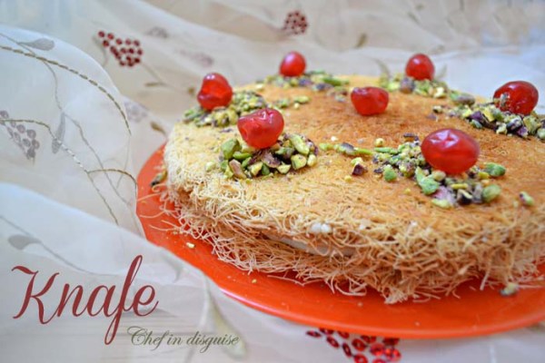 Knafe (kunafeh) recipe – Chef in disguise