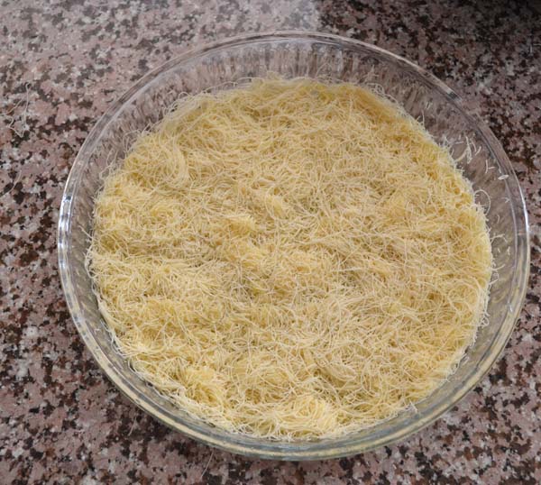 Knafe (kunafeh) recipe – Chef in disguise