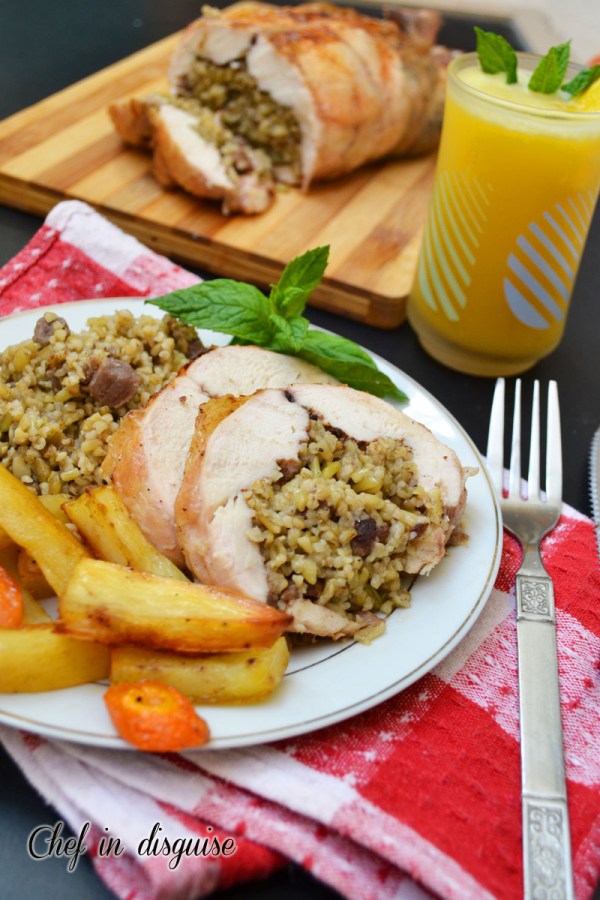 Chicken Ballotine..no bones about it – Chef in disguise