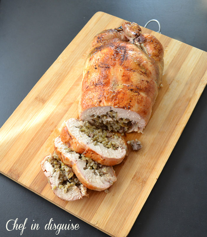 Chicken Ballotine..no bones about it – Chef in disguise