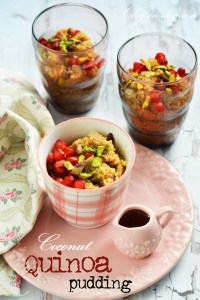 Coconut quinoa pudding – Chef in disguise