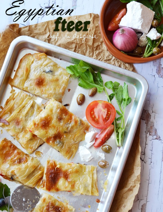 Feteer meshaltet “Egyptian layered pastry” – Chef in disguise