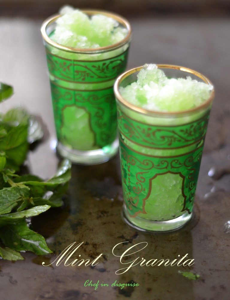 Mint granita (Cool side of summer book review) – Chef in disguise