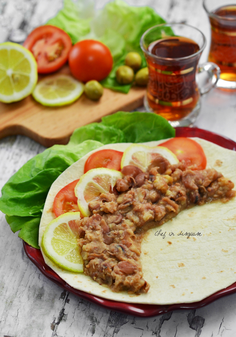 Middle eastern breakfast, take 3: Wraps – Chef in disguise