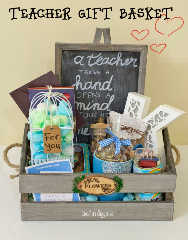 DIY gift basket – Chef in disguise