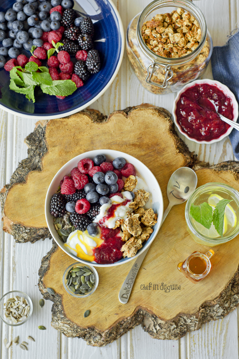 The secret to making large cluster granola – Chef in disguise