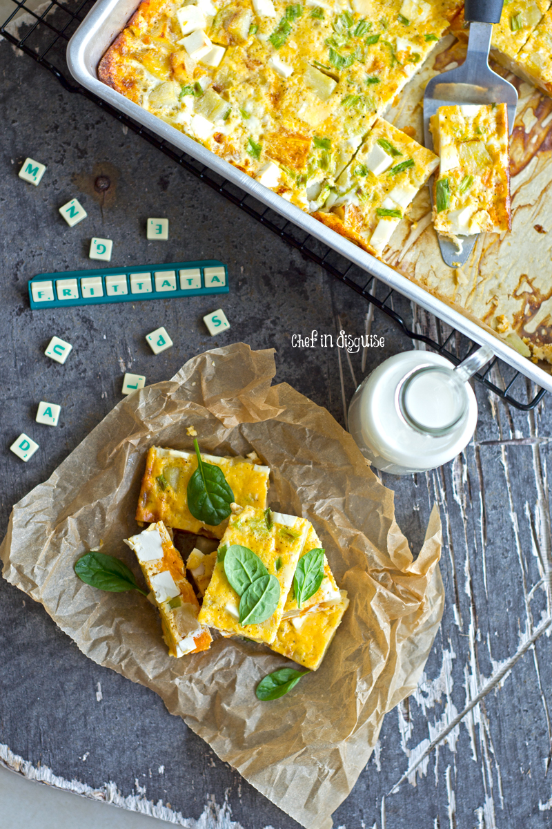 Pumpkin frittata – Chef in disguise
