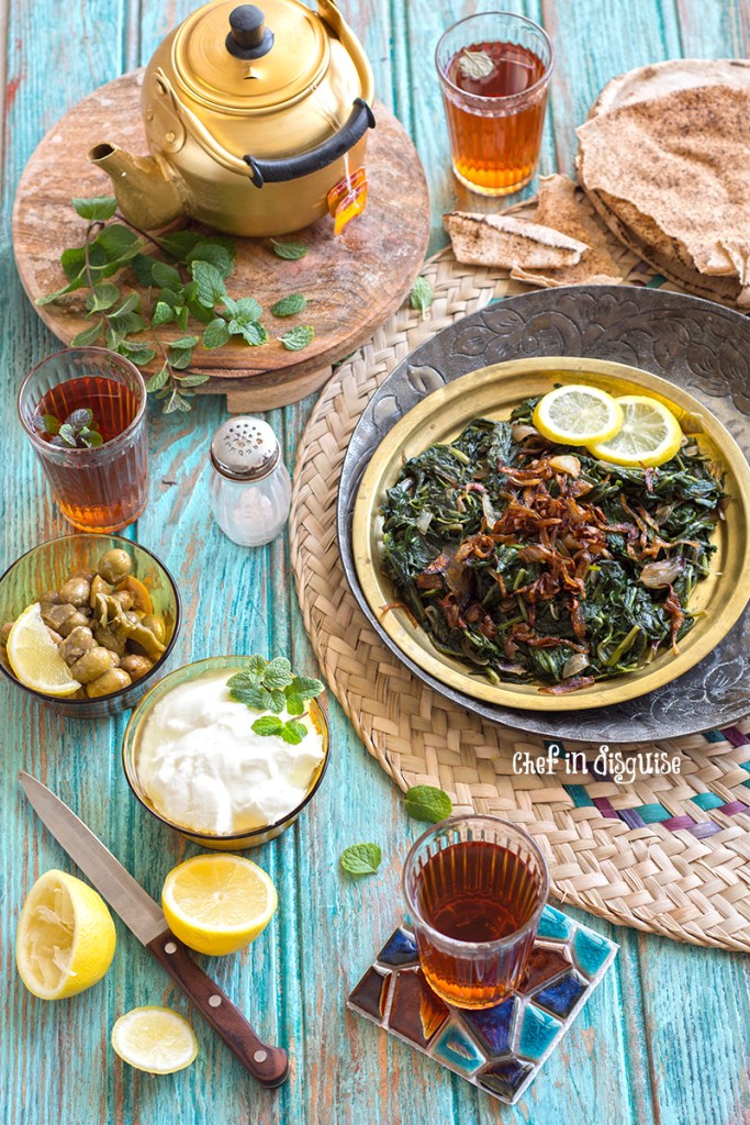 Hindbeh (sauteed dandelion greens) – Chef in disguise
